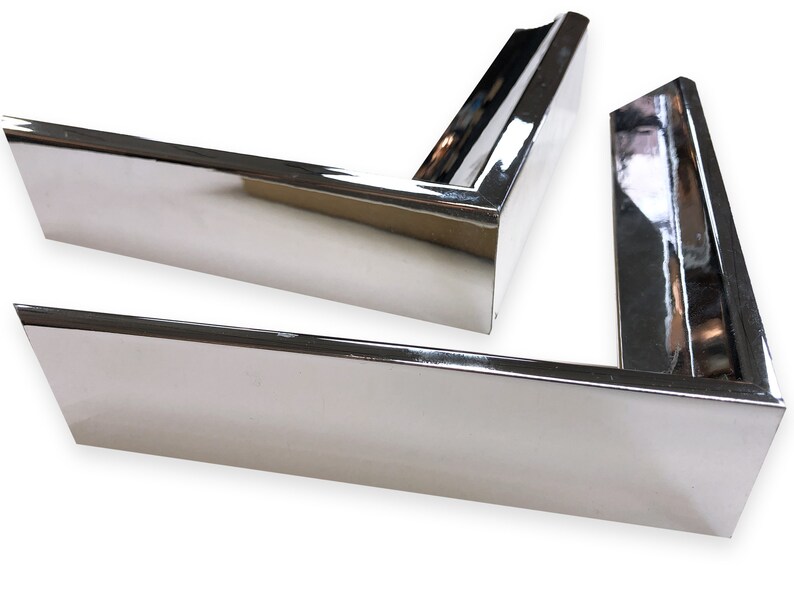 Mirror Finish Picture Frames Chrome Reflective Modern Funky - Etsy