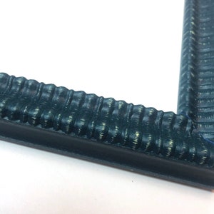 Eclectic Picture Frames Colorful Ridges Funky Decor Vintage Lime Green ...