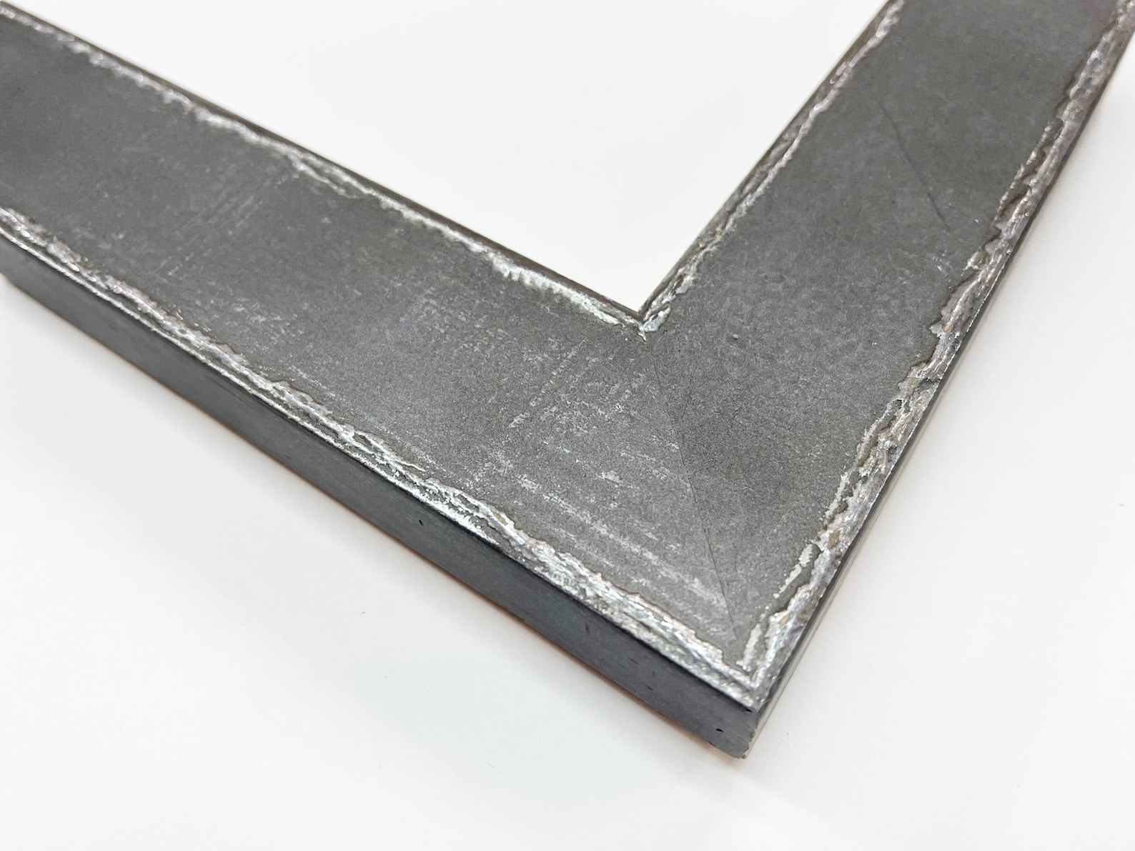 Foundry Industrial Picture Frame Grey Charcoal Silver Welded Steel Iron ...