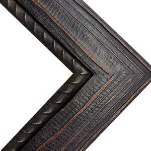 Rustic Picture Frames Rusty Metal Iron Barnwood Distressed Reclaimed ...