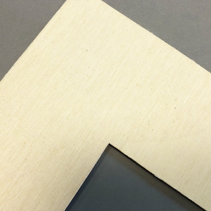 Linen Fabric Mat Board for Picture Frame | Custom Sizes | Beveled Edge ...