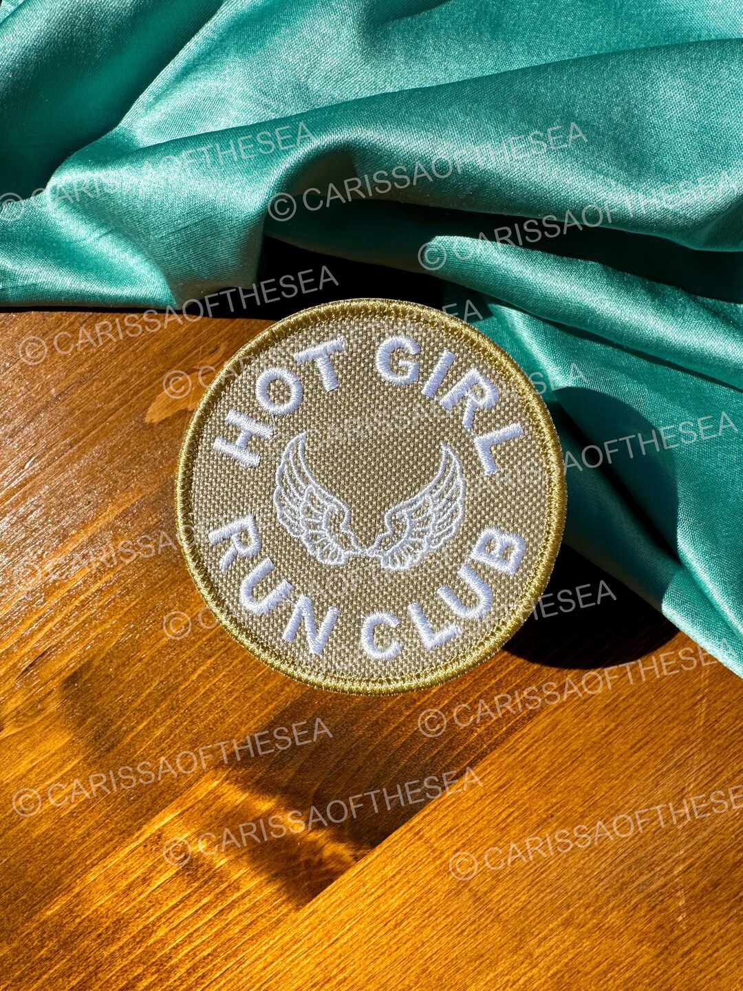 Hot Girl Run Club Iron-on Patch | Running Patch | Wings Patch | Trucker ...