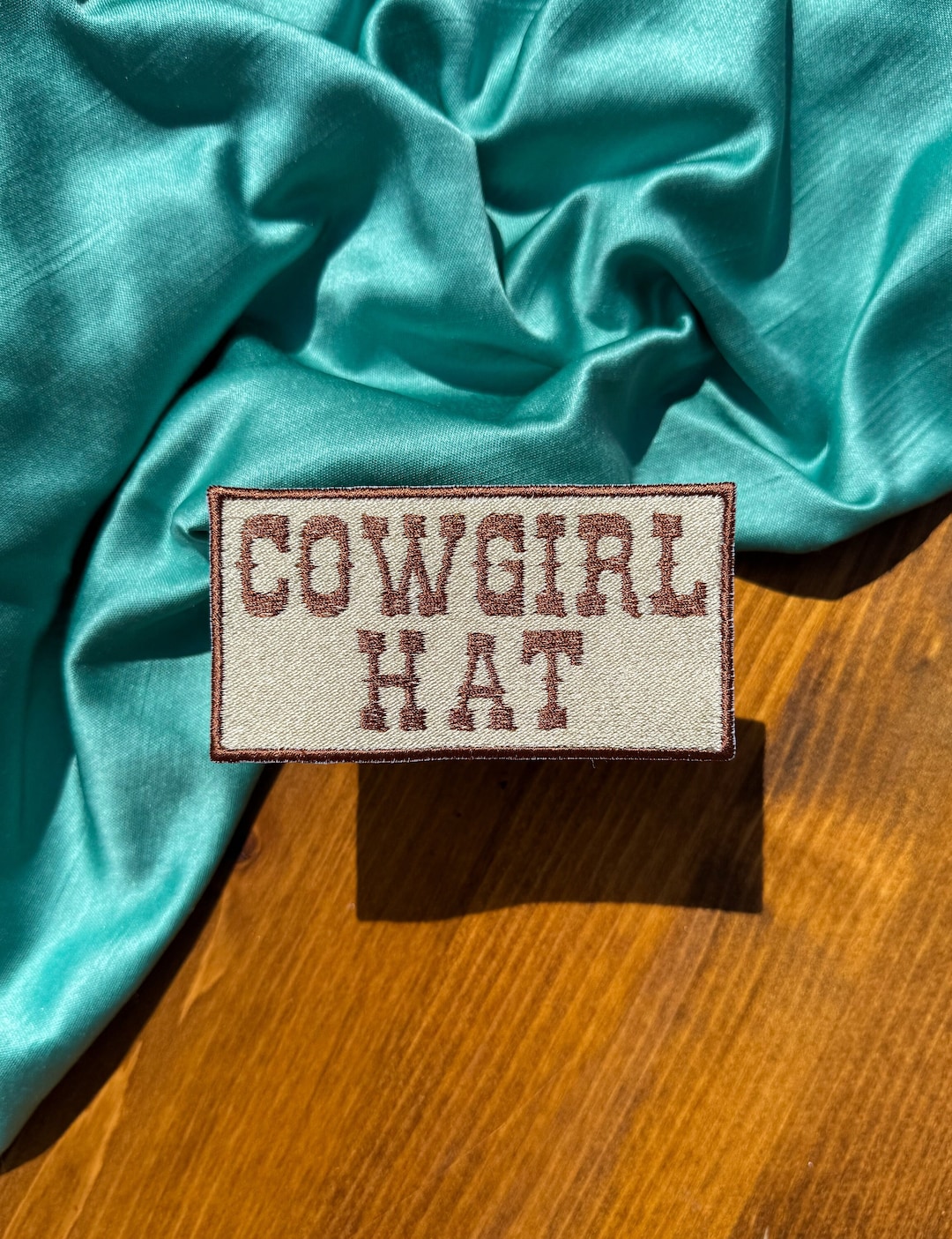 Cowgirl Hat Western Patch | Trucker Hat Patches | Summertime Patches ...