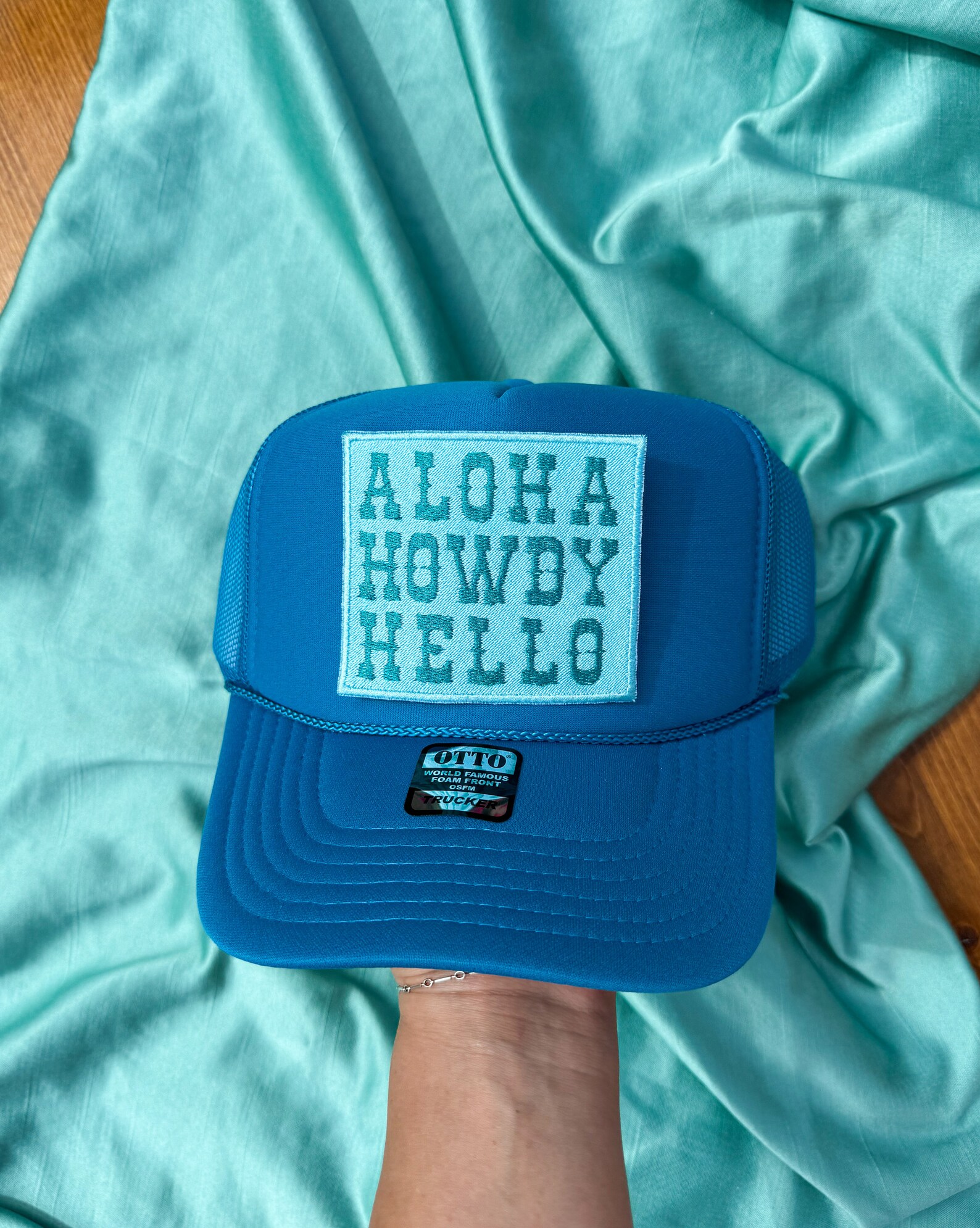 Aloha Howdy Hello Western Patch | Trucker Hat Patches | Summertime ...