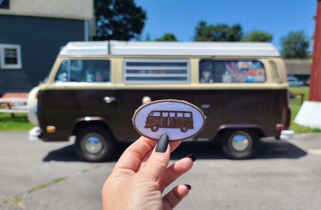 Bus Iron-on Patch | Hippie Patch | Camper Van Patch Summer Aesthetic ...
