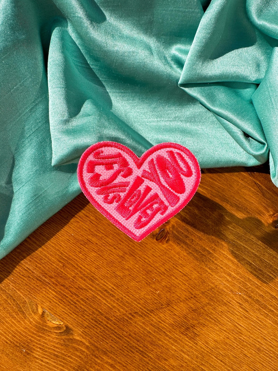 Valentine's Day Christian Iron-on Patches | Jesus Loves You Patch | Gift for Her or Him ...