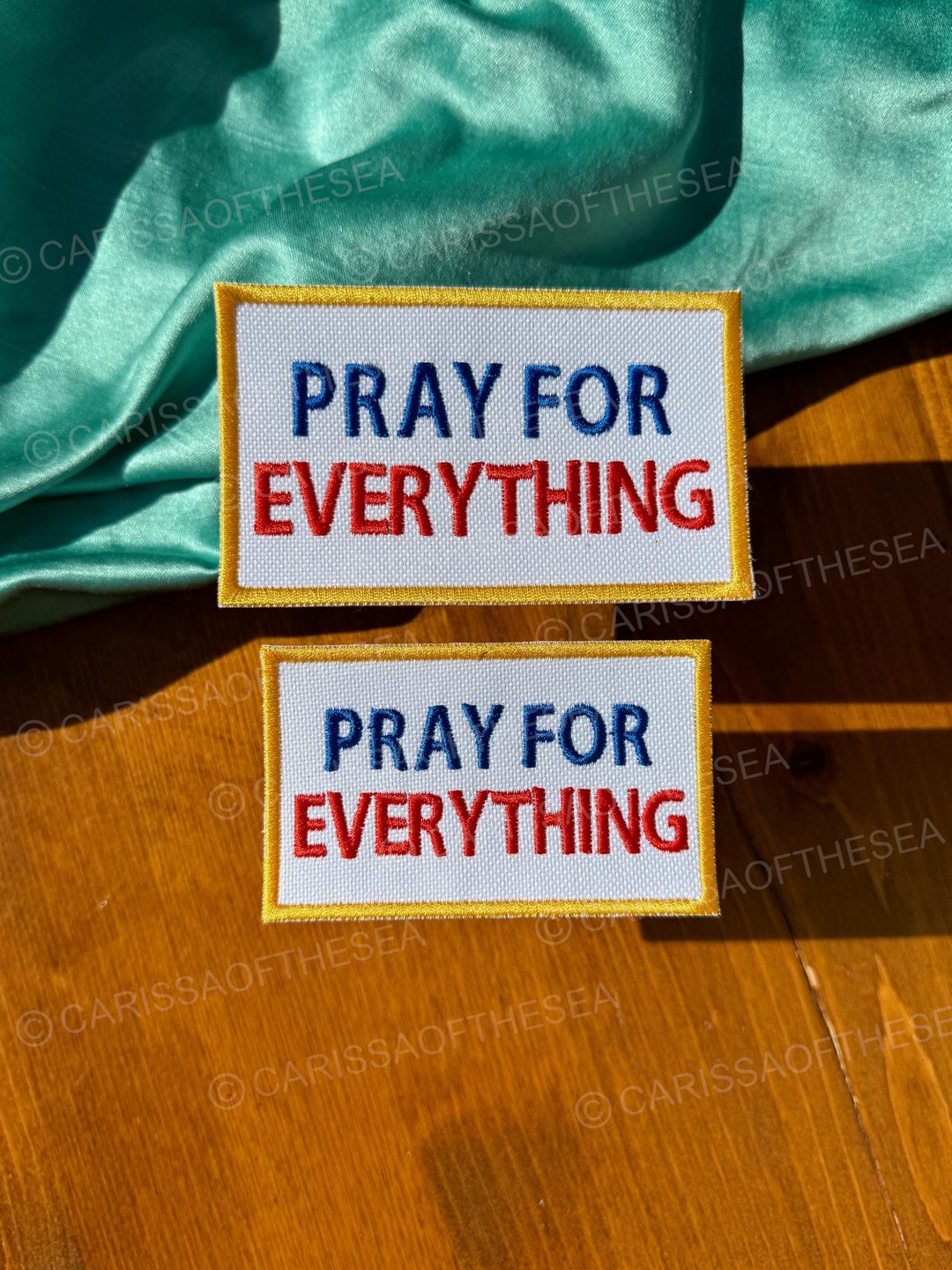 Pray for Everything Iron-on Patches | Christian Hat Bar Patch |gift for ...