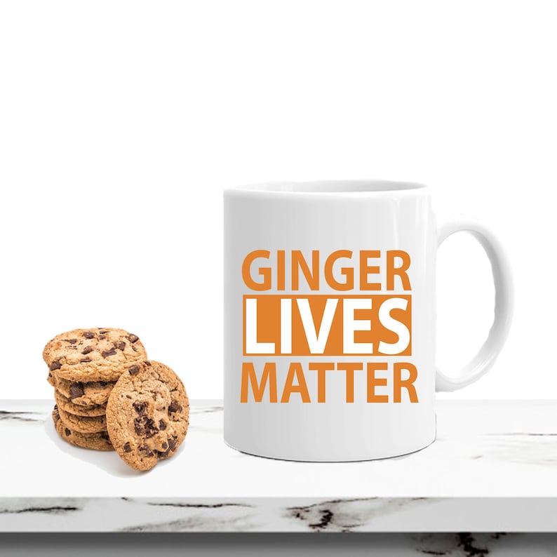 Ginger Lives Matter Mug funny Novelty Gifts for Your Ginger - Etsy Ireland