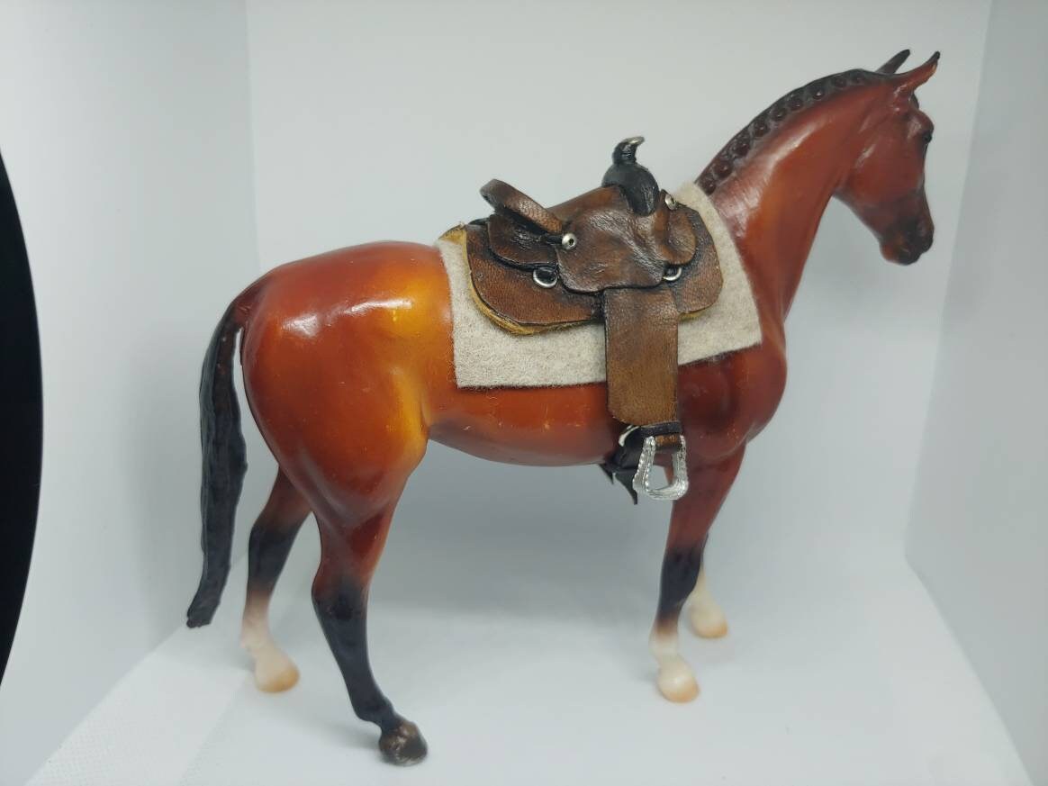 Classic 1:12 Scale Western Saddle. (horse Not Included.) - Etsy