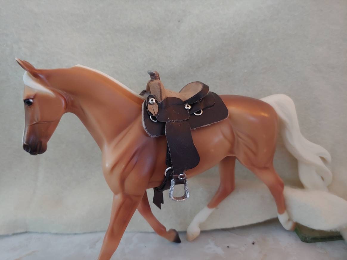 Classic 1:12 Scale Breyer Western Saddle. horse Not - Etsy