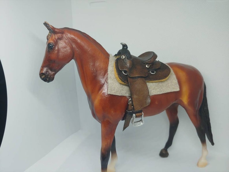 Classic 1:12 Scale Western Saddle. (horse Not Included.) - Etsy