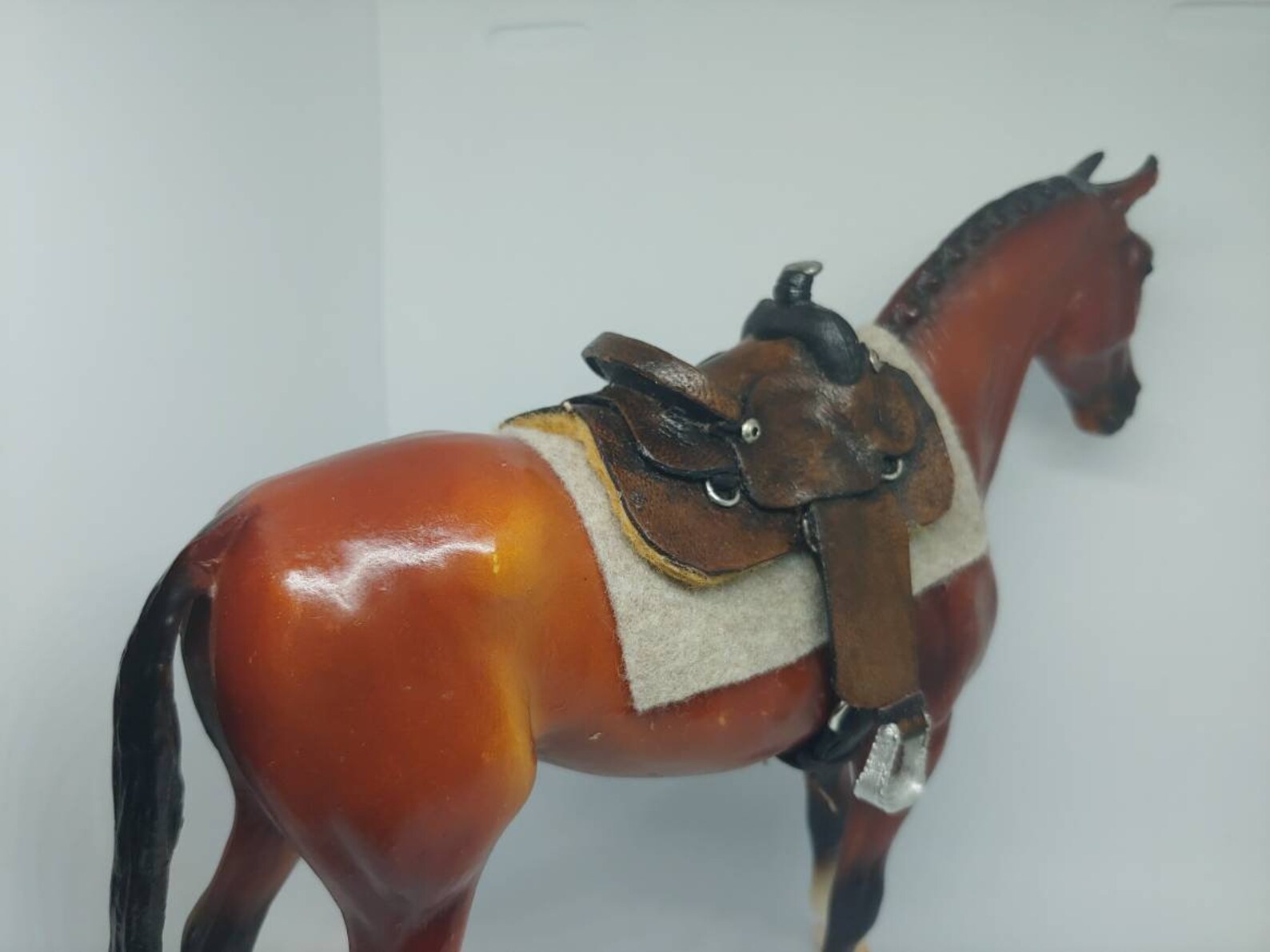 Classic 1:12 Scale Western Saddle. (horse Not Included.) - Etsy