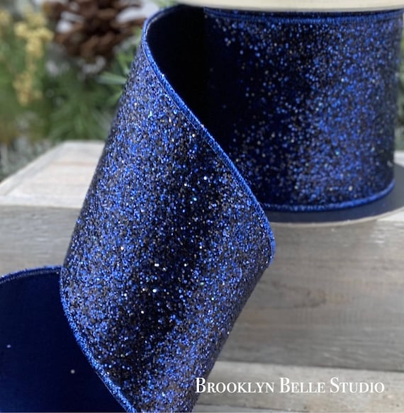 Blue Christmas Ribbon
