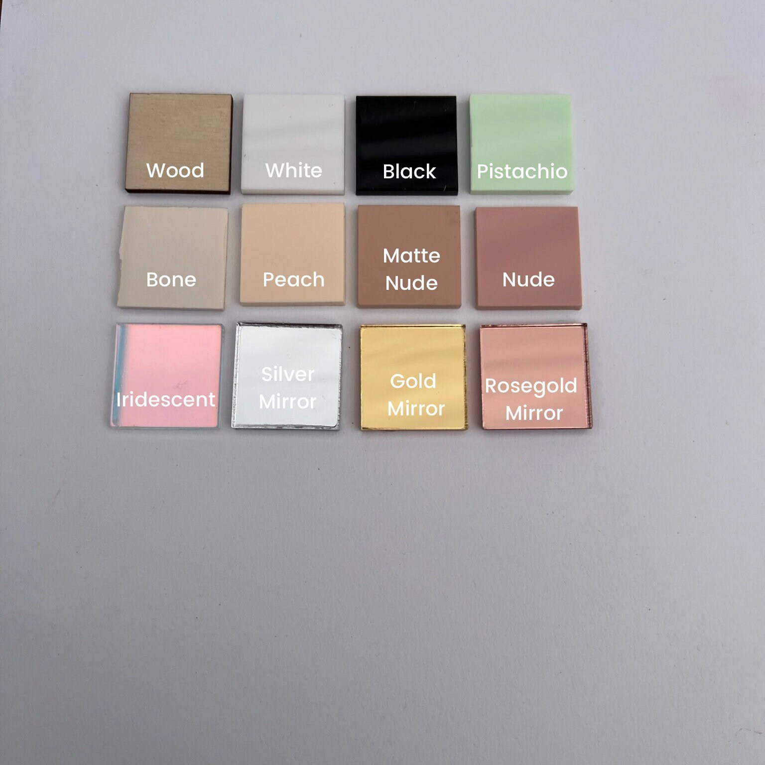 Personalized Layered Acrylic Name Keychain, Backpack Name Keychain ...