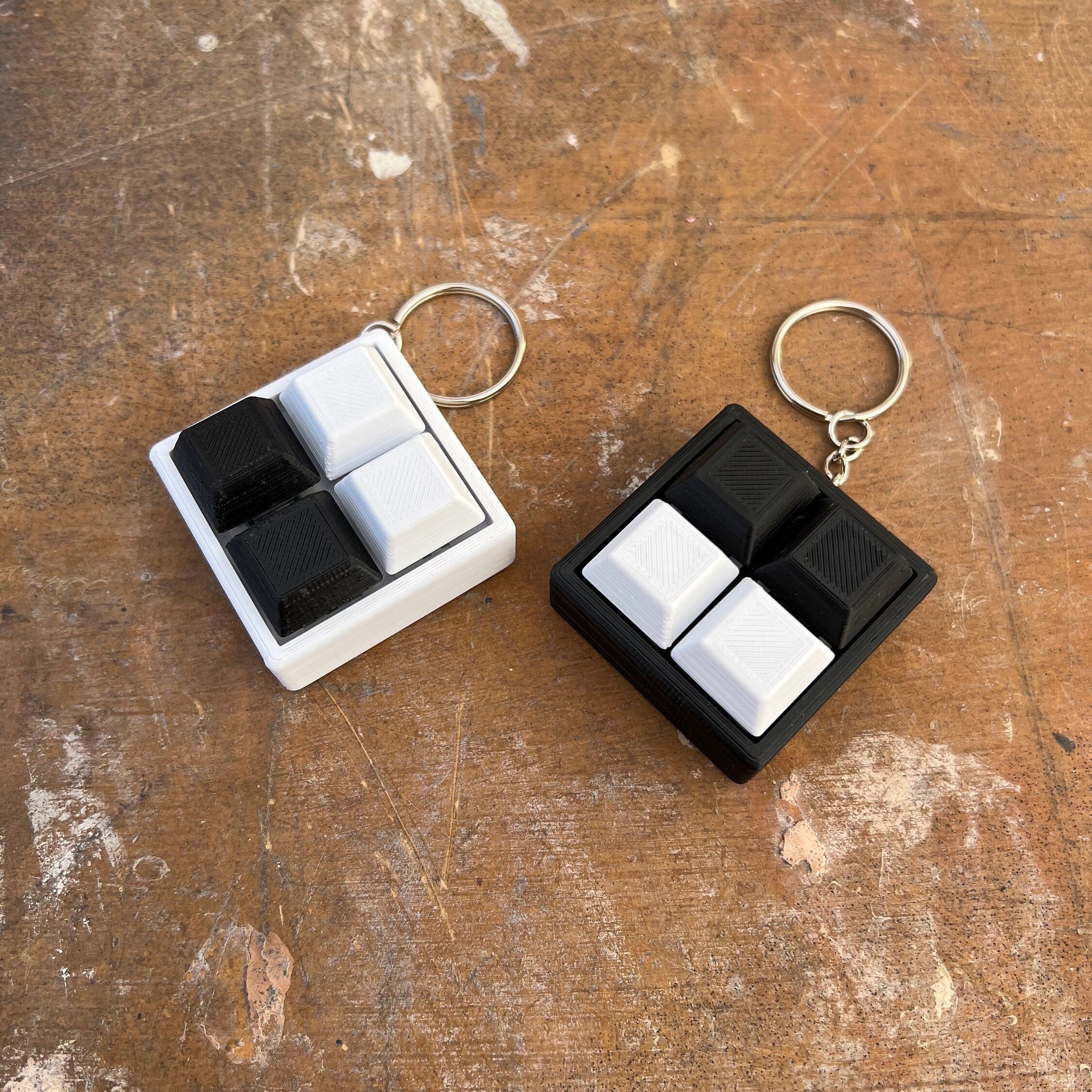 Square 2x2 4 Key Mechanical Keyboard Fidget Keyboard Switch Button ...