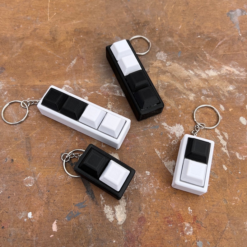 2 or 4 Straight Key Mechanical Keyboard Fidget Keyboard Switch Button ...