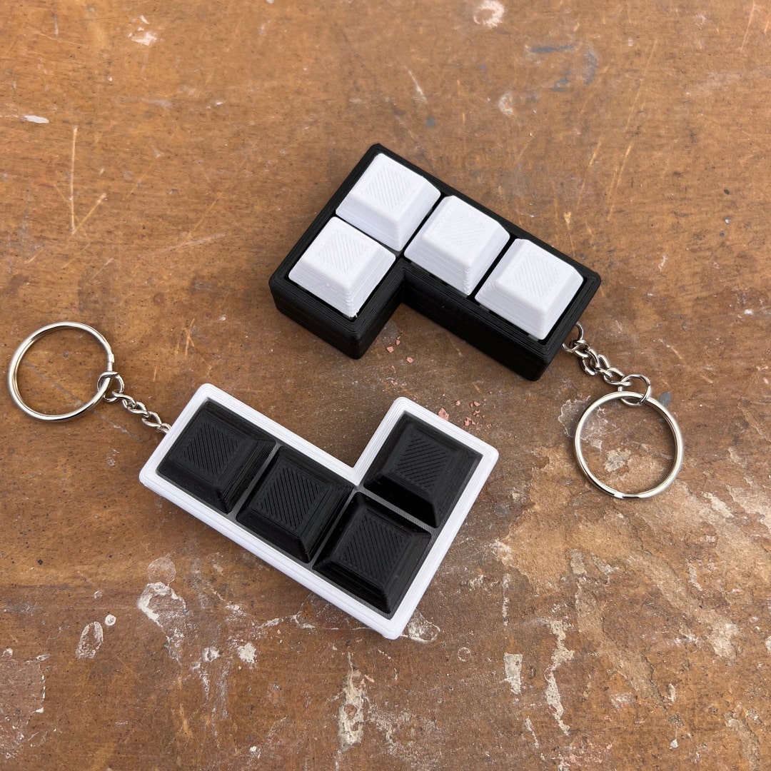 L 4 Key Mechanical Keyboard Fidget Keyboard Switch Button Clicker ...