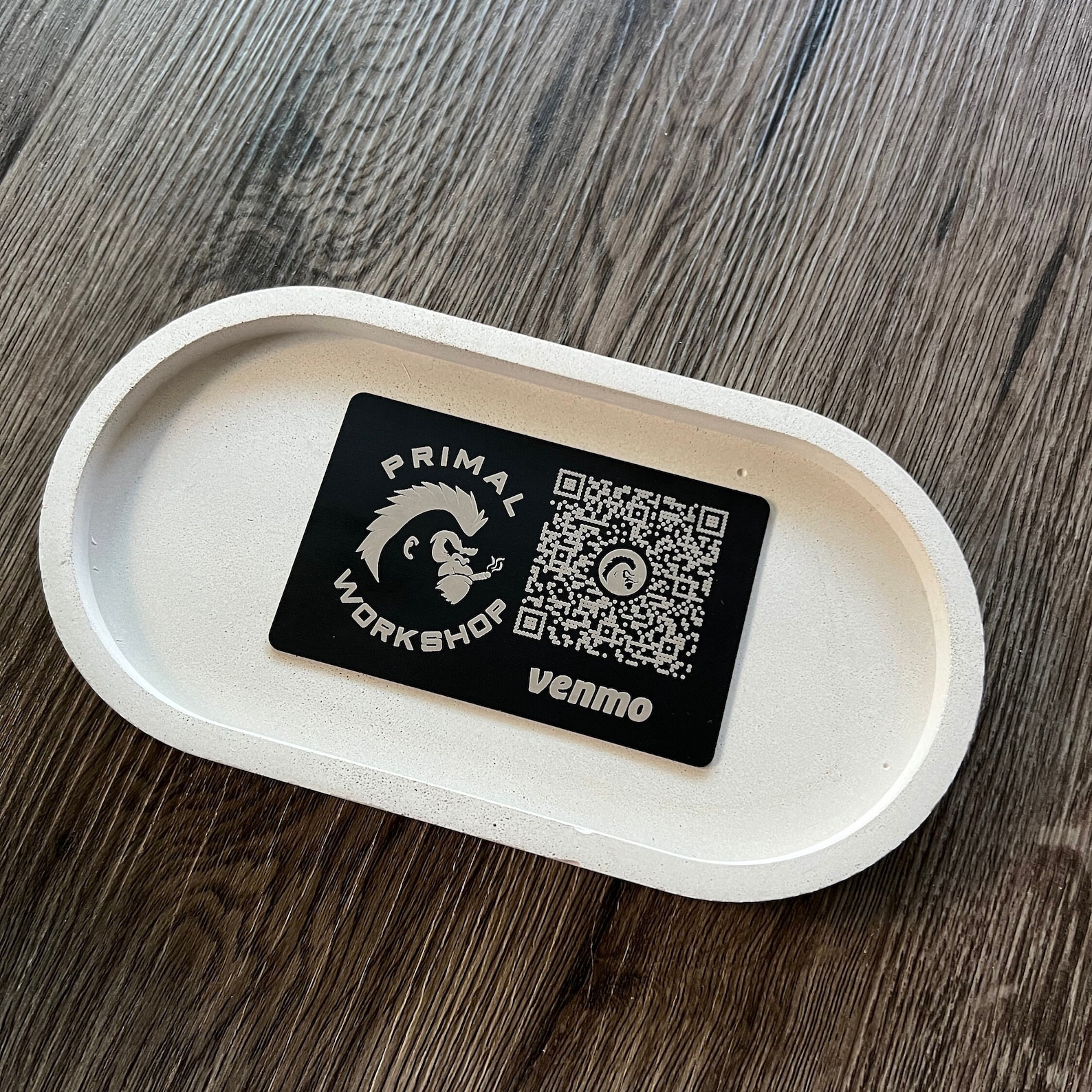 Custom Metal Business Card | QR Code Sign| QR Code Scan Sign | Matte ...