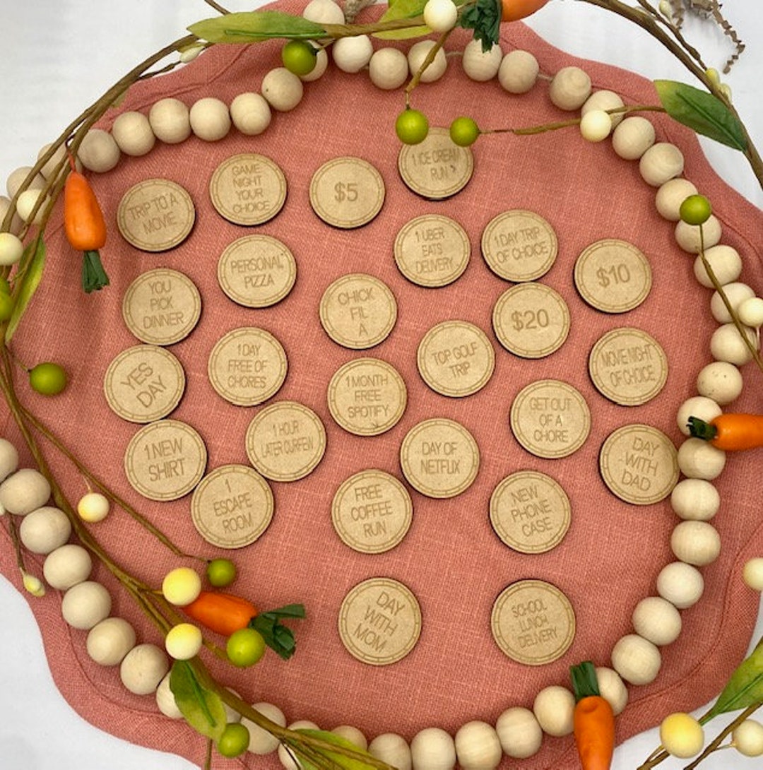 Teenager Easter Tokens, Easter, Teen Easter Basket, Teen Egg Stuffers ...