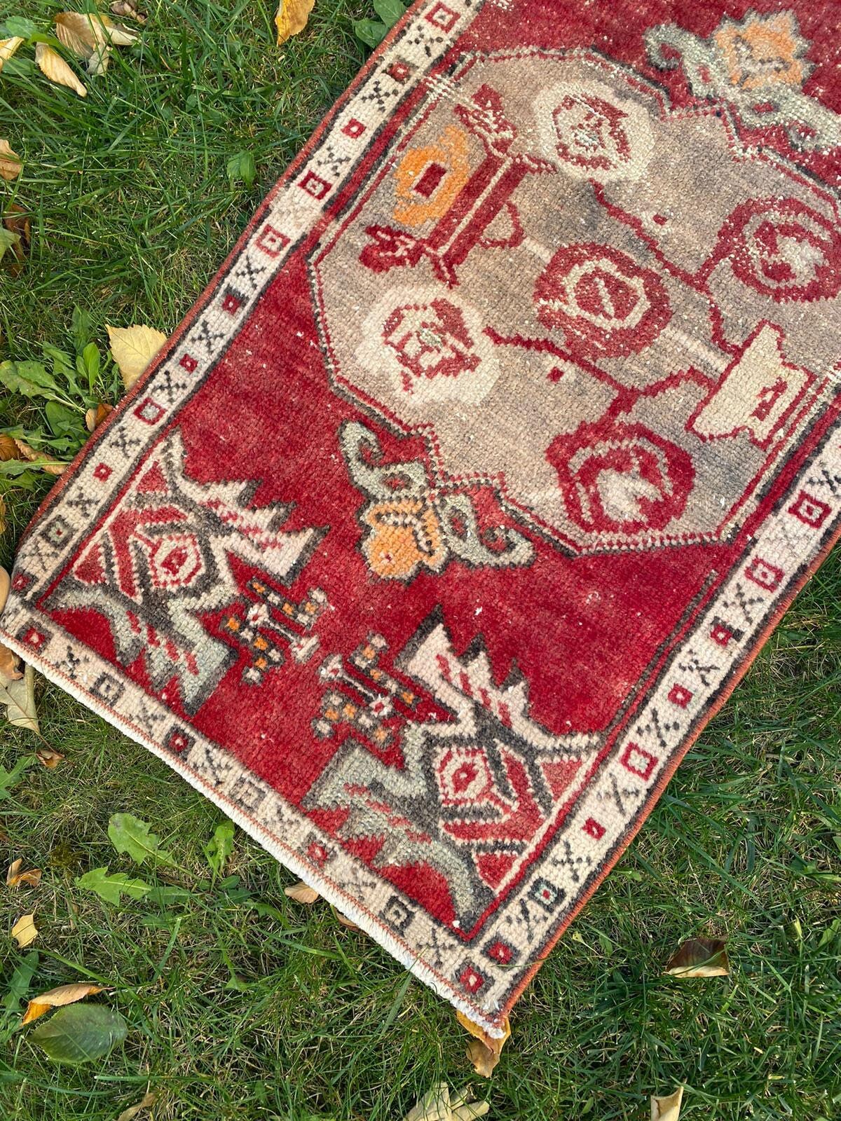 Small Turkish Rug' Small Vintage Rug' Oushak Small - Etsy