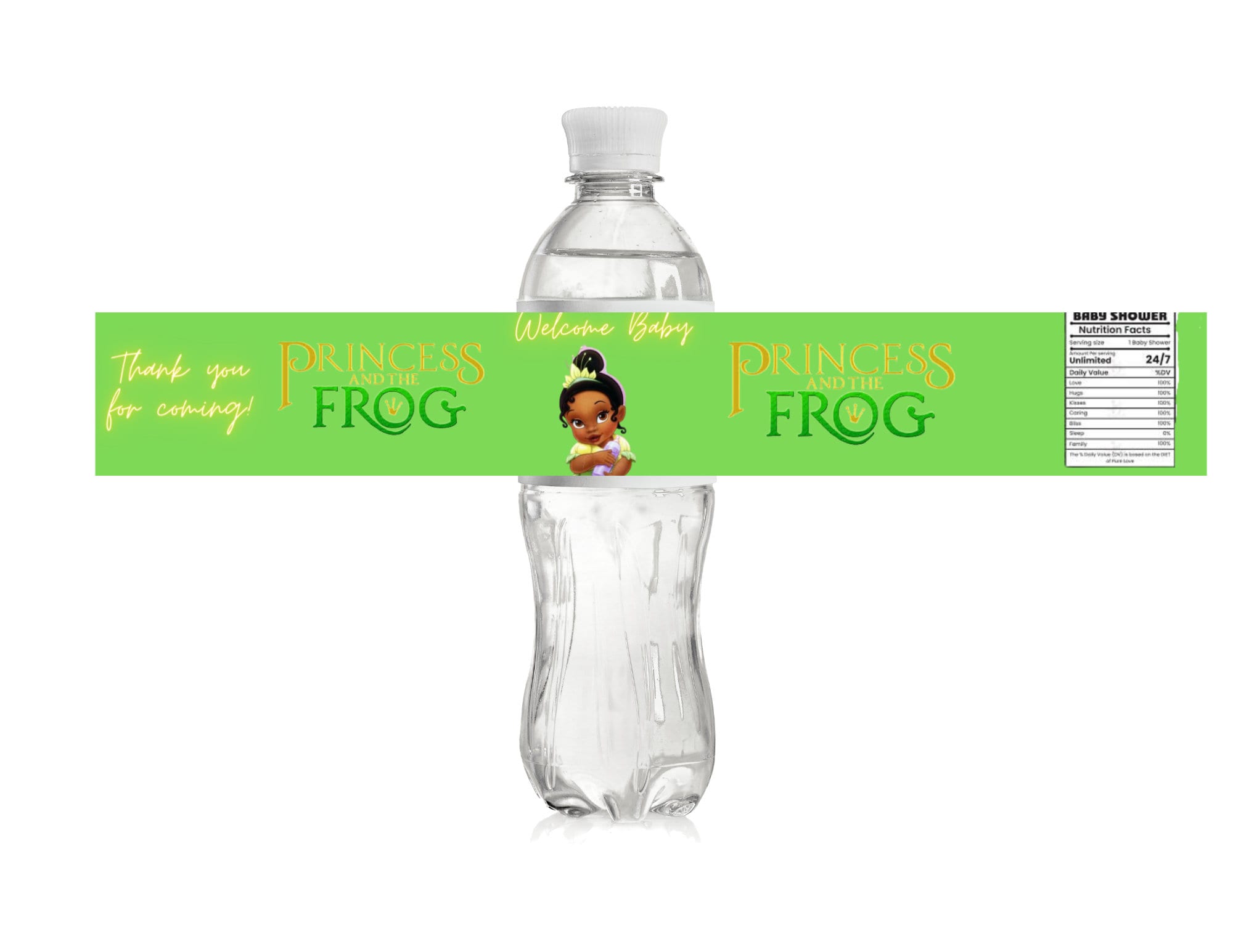 Princess and the Frog Bottle Labels - Etsy