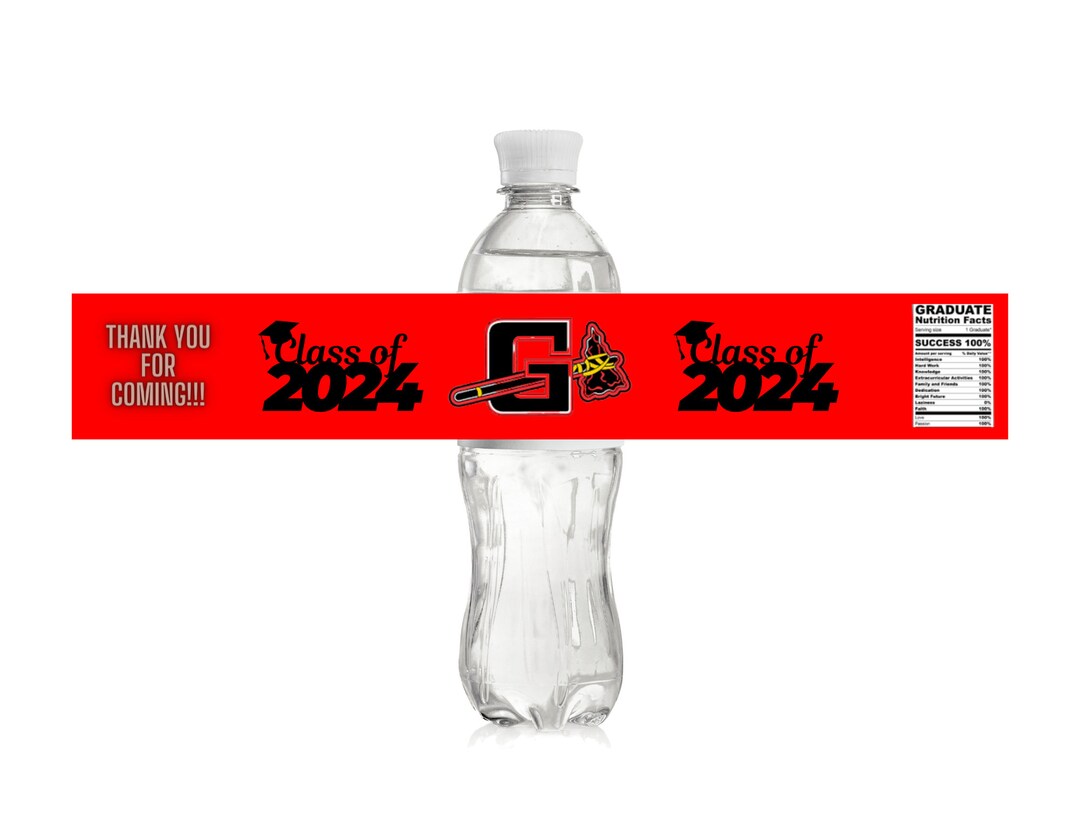 Gilbert Grad Bottle Labels - Etsy