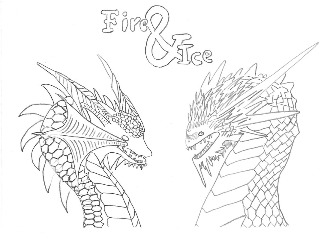 Coloring Pages Hand-painted, Digitized, Mystical Dragons, Anubis ...
