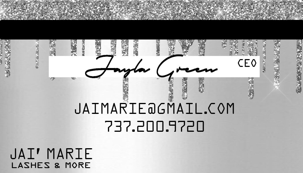 Silver Drip Credit Card Business Cards DIY Editable Template Download ...