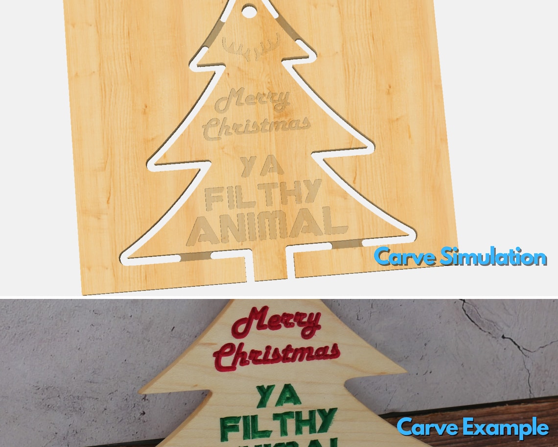 Bundle for All Christmas Ornament CNC Files for Various | Etsy