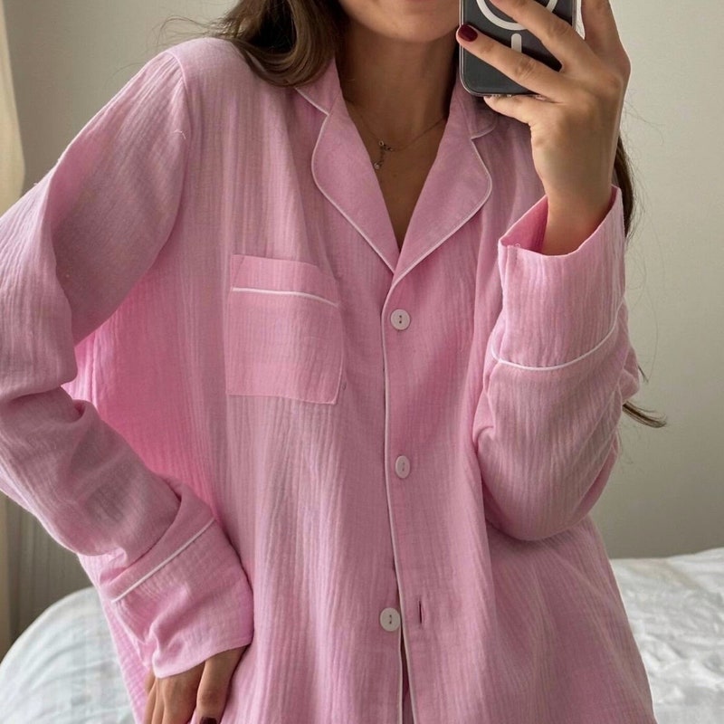 Plus Size Muslin Pj - Etsy