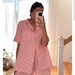 Cotton Sleepwear Organic Cotton Set Crinkle Cotton Pajamas Bridal ...