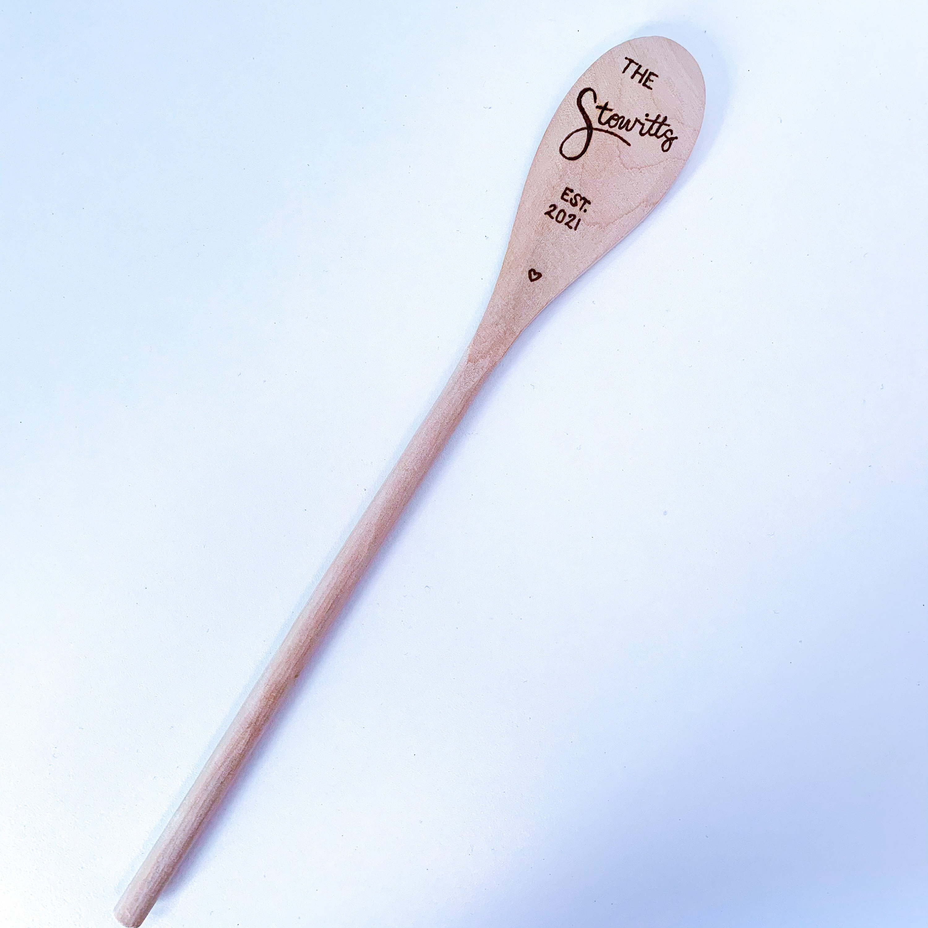 Personalized Family Name Spoon // Wedding gift // handmade | Etsy