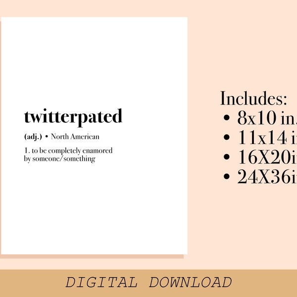 Twitterpated - Etsy