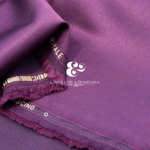 Magenta Shark Skin Super 180s Wool Silk | Suiting Fabric - Custom Cut ...