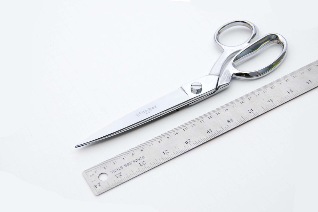 10 Inch Chrome Tailoring Shears | High Quality Atelier Notions - Sewing ...