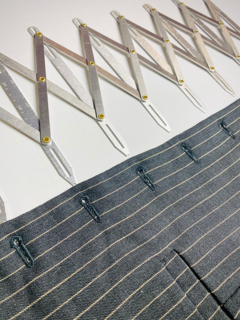 Buttonhole Gauge Collapsible Button Spacer | High Quality Tailoring ...