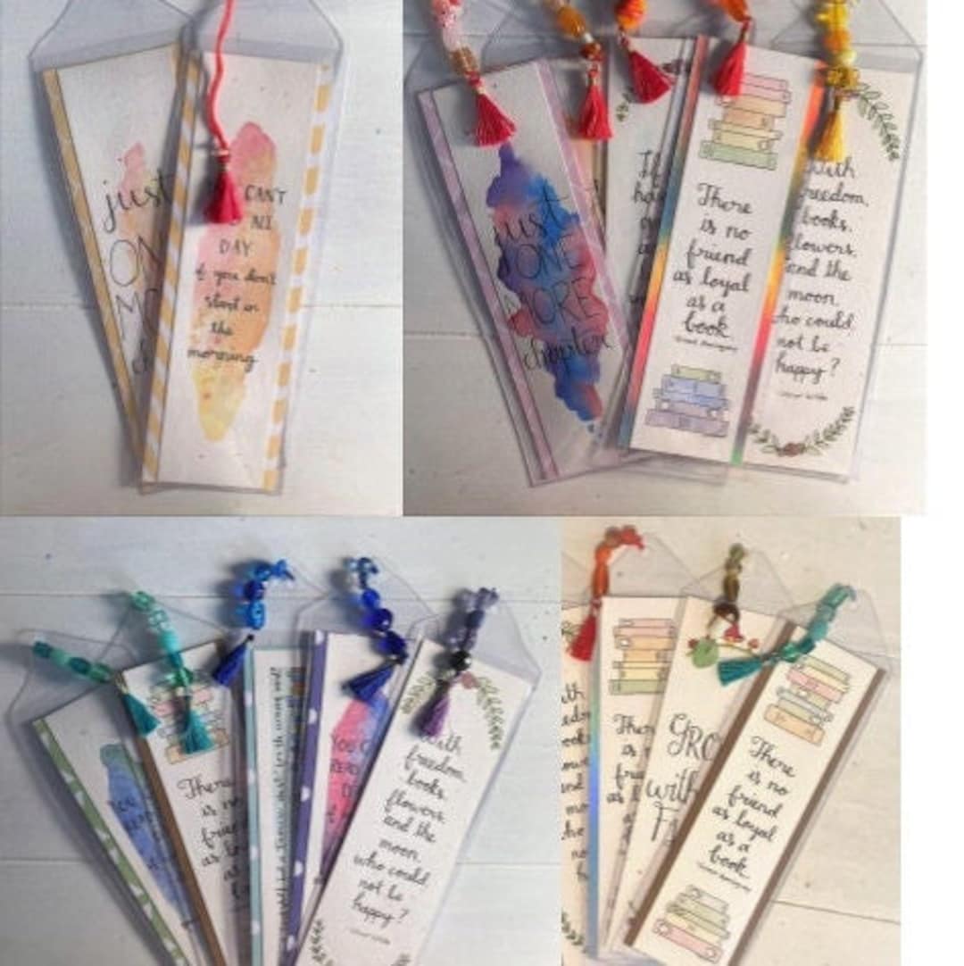 Reading Quotes Bookmarks - Etsy