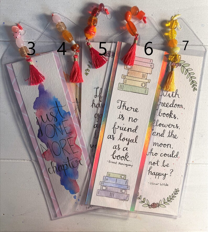 Reading Quotes Bookmarks - Etsy