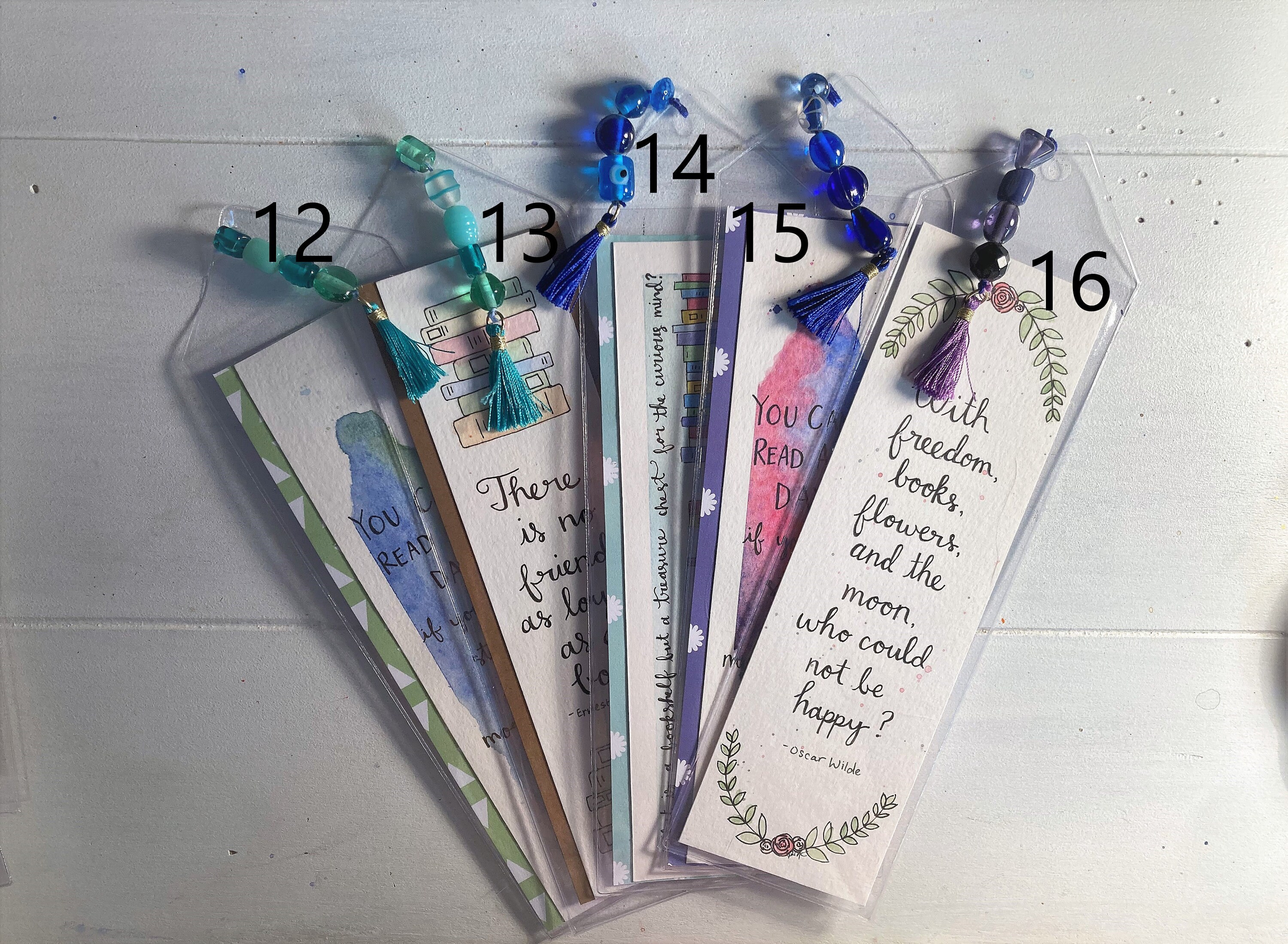 Reading Quotes Bookmarks - Etsy