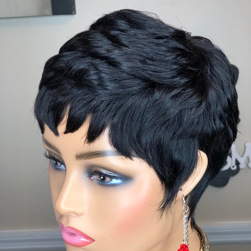 Pixie Wig - Etsy