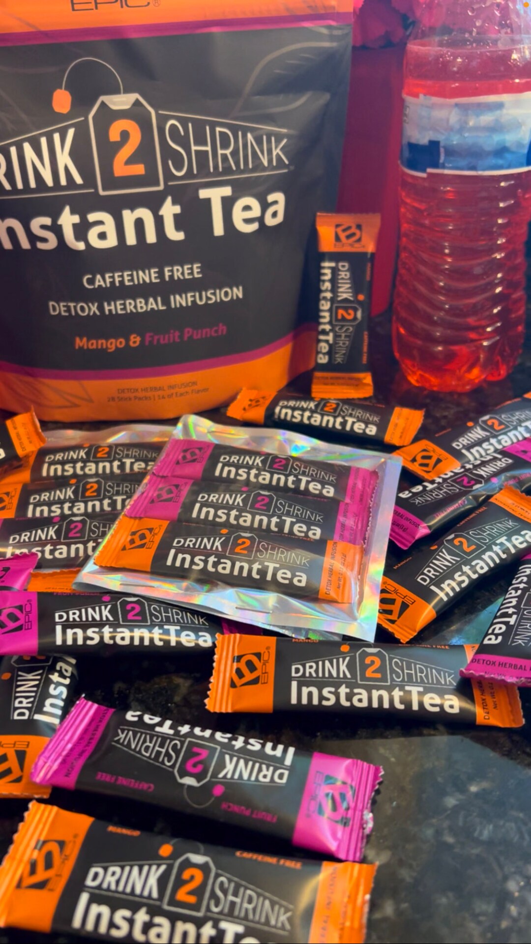 Cleanse Detox Drink2shrink Instant Tea Individual Sachetspacks Fruit ...