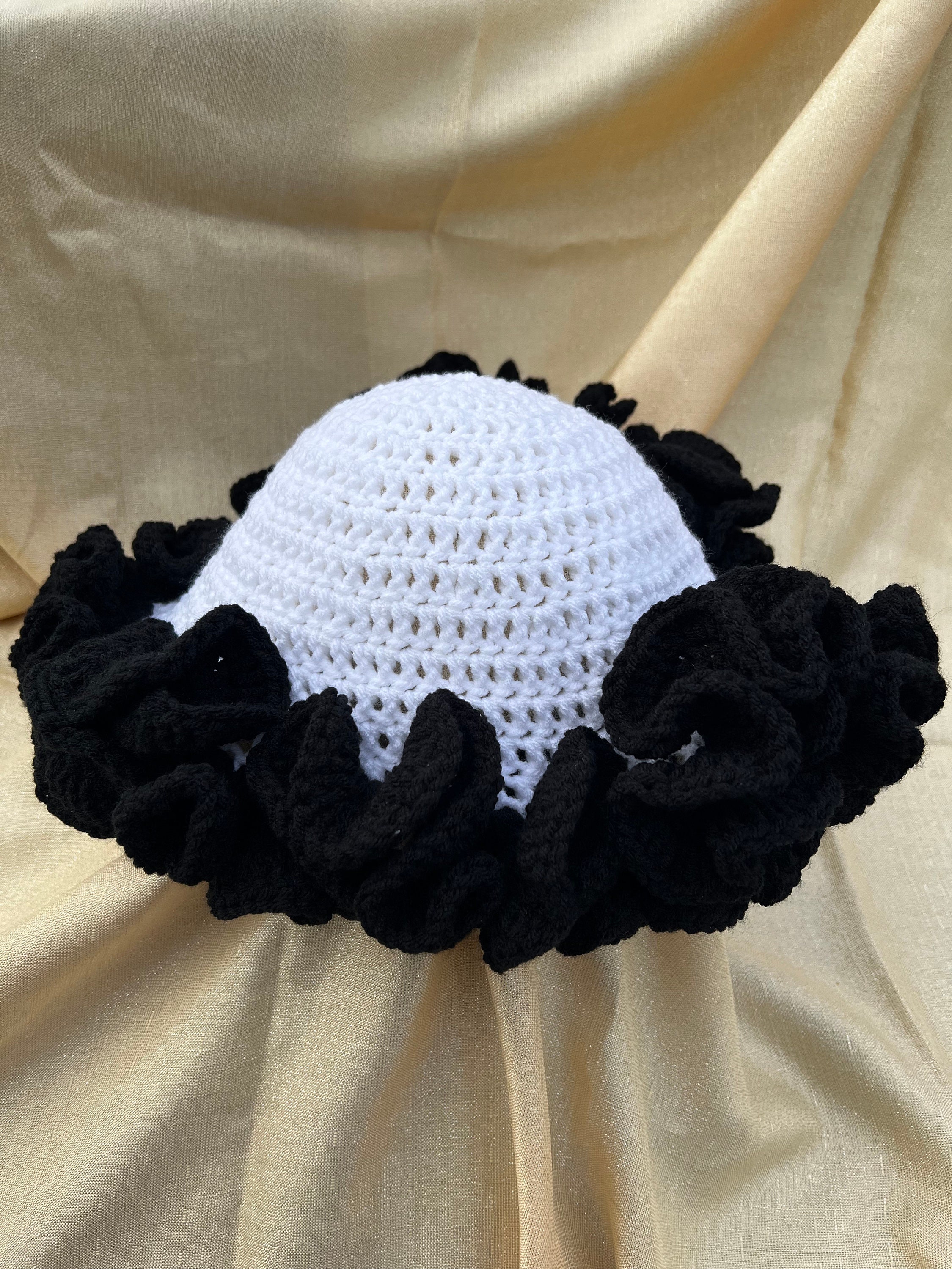 Crochet Ruffle Hat - Etsy
