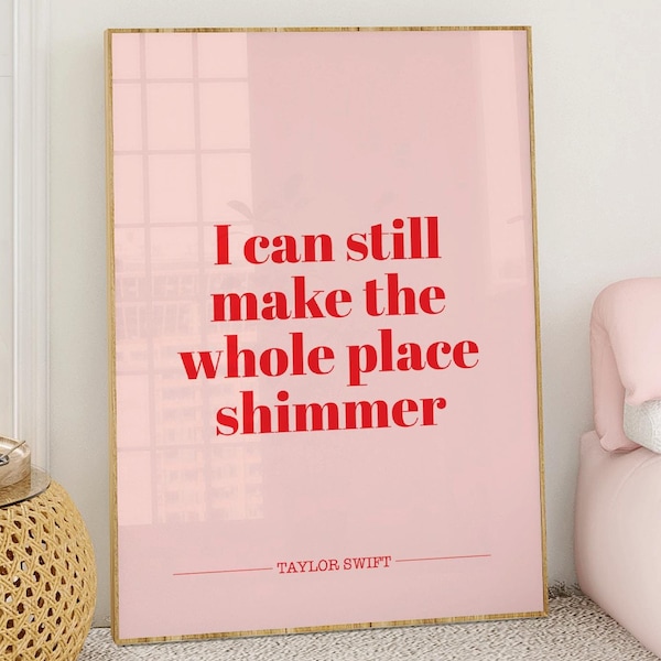 Pink and Red Print - Etsy