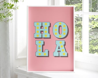 Hola Print - Etsy