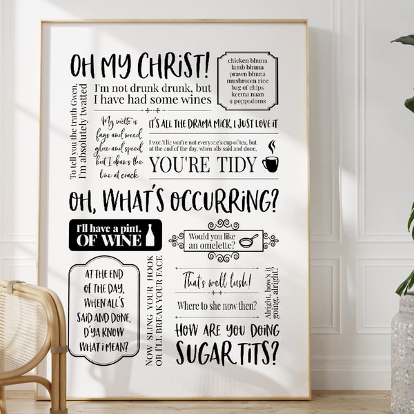 Gavin and Stacey Quotes - Etsy UK