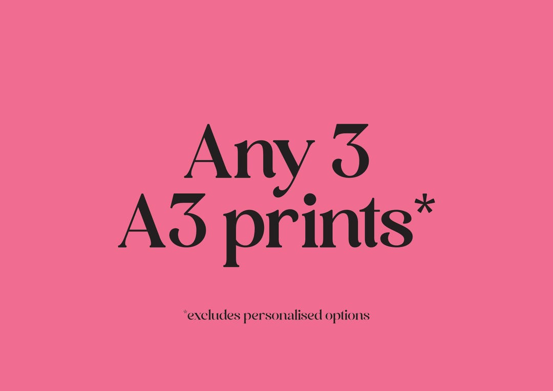 A3 Art Prints Bundle: Mix & Match Gallery Wall Set of 3 - Etsy