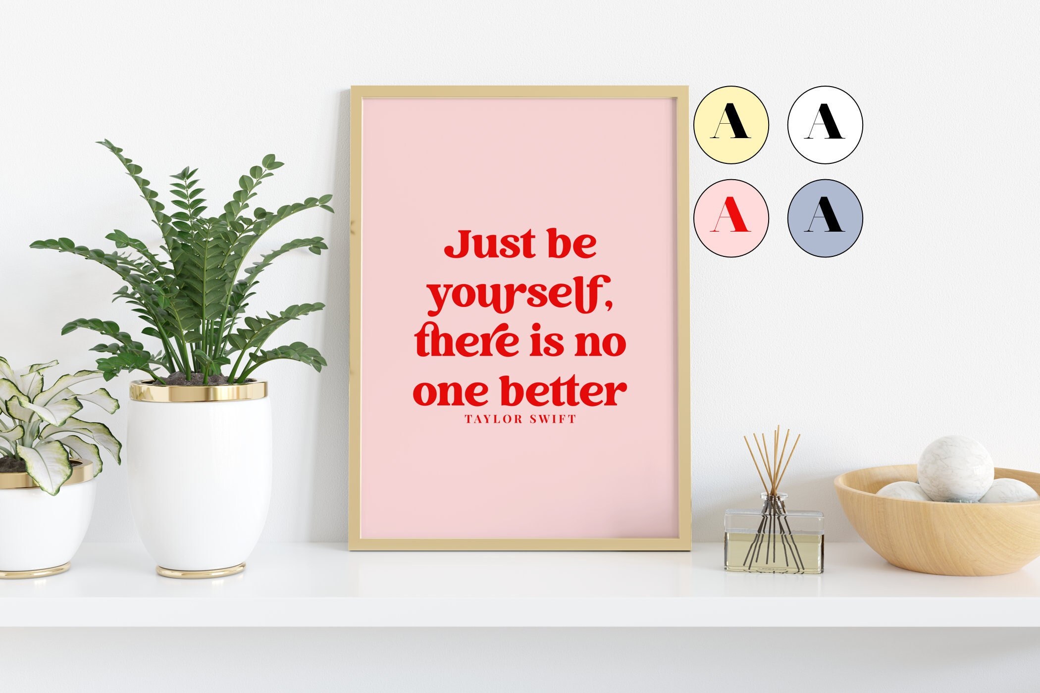 Digital Prints ts gift Taylor Swift Print-Taylor Swift Quote-Be ...