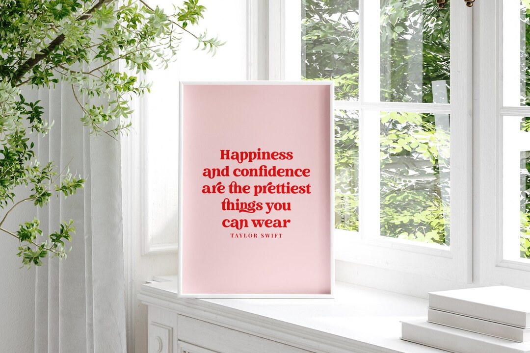 Taylor Swift Quote Swifty Wall Art - Etsy