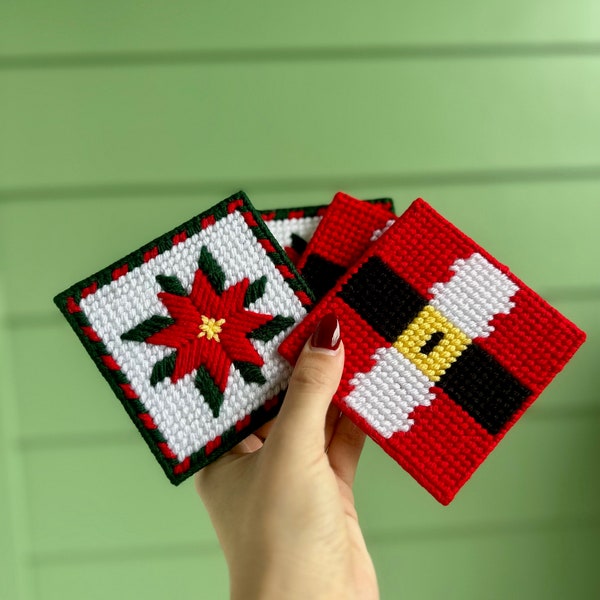 Plastic Canvas Coasters - Etsy