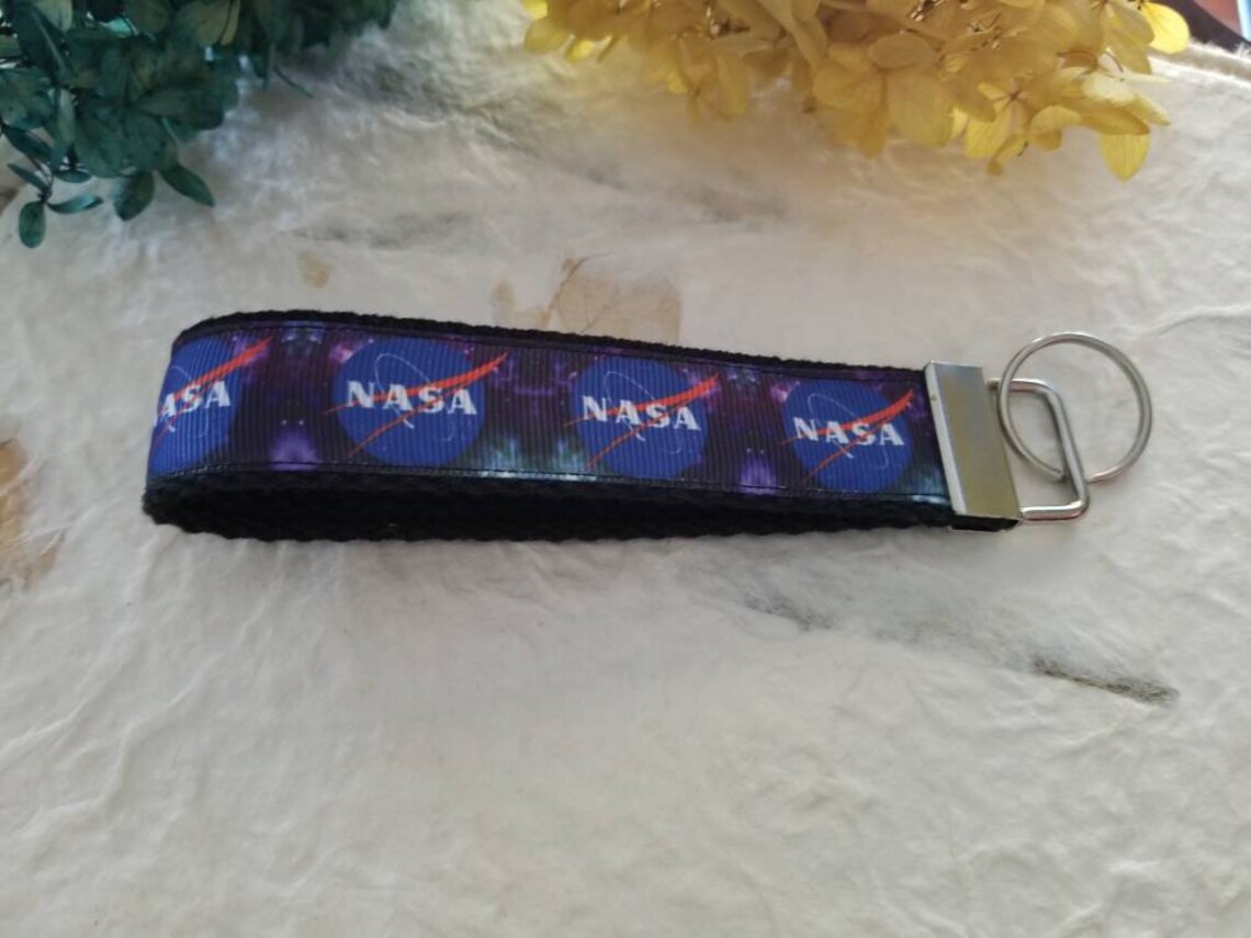 NASA, Space Key Fob, Keychain, Wristlet - Etsy